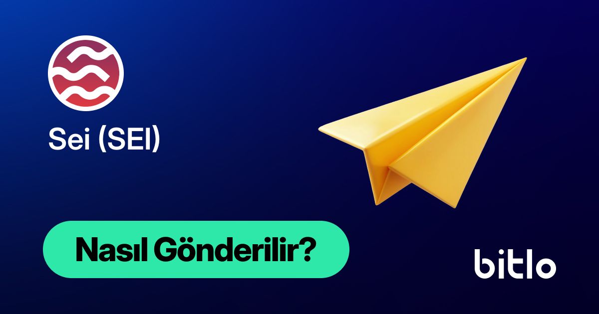 SEI (SEI) Nasıl Gönderilir? [Rehber] - Bitlo.com